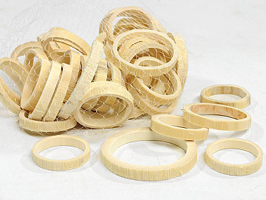 Bamboo Slices 5 - 6cm 50pcs | Decofleur