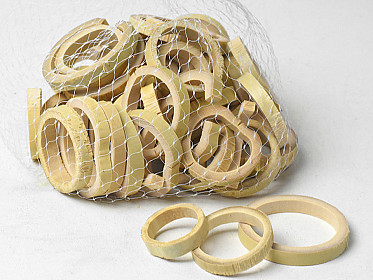 Bamboo Slices 5 - 6cm 50pcs | Decofleur